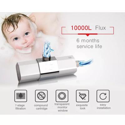 China Universele Vitamine C Douche Filter Anti Kalk Douchekop Voor Baby Water Douche Filter Te koop