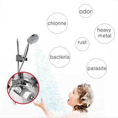 China Universele Vitamine C Douche Filter Anti Kalk Douchekop Voor Baby Water Douche Filter Te koop
