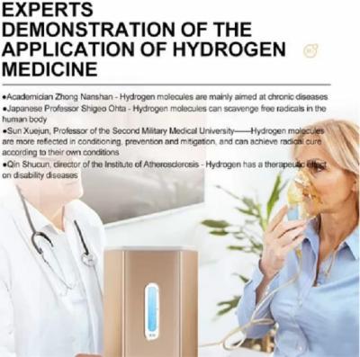 중국 600 밀리람베르트 300 밀리람베르트 PEM 가지고 다닐 수 있는 1500 밀리람베르트 900ML 수소 흡입 기계 하이 엔드 판매용