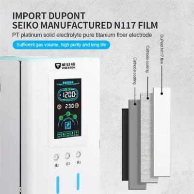 Cina 900/1800 ml al minuto Macchina per l' inalazione dell' idrogeno con generatore di idrogeno e ossigeno Pem ad alta capacità in vendita