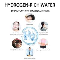 China 350ml Portable Hydrogen Inhaler Smart Hydrogen Water Bottle for sale