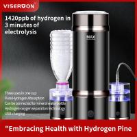 China 350ml Portable Hydrogen Inhaler Smart Hydrogen Water Bottle for sale