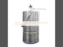 Stainless Steel 3L Hydrogen Locking Drum with Secure Locking System