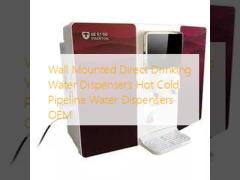 Wall Mounted Direct Drinking Water Dispensers Hot Cold Pipeline Water Dispensers OEM