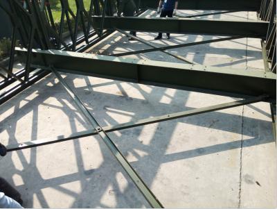 China painted bailey bridge,Q355B steel structure bridgecompact 200 bridge for sale
