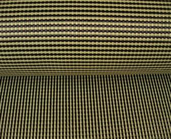 China Color Hybird Kevlar Carbon Fiber Cloth 200gsm for sale