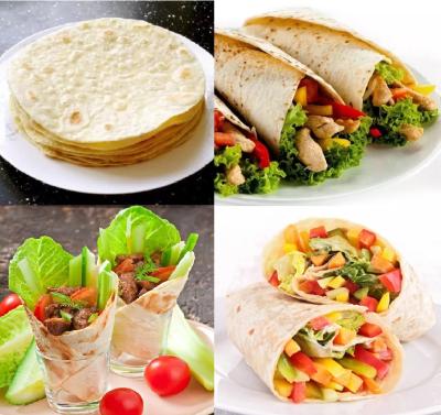 China Tortillaproductielijn met zich het Geautomatiseerde Deeg Vormen en het Snijden Te koop