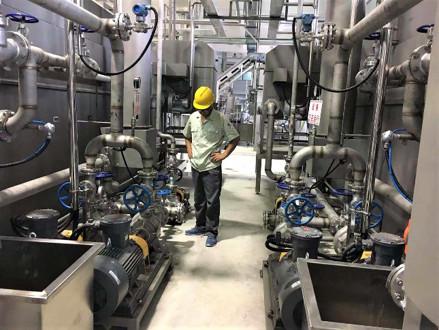 220L Aseptic Bag Packing Mango Pulp Production Line 2t/H
