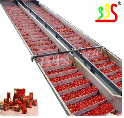 China Línea de procesamiento de salsa de pasta de mermelada de tomate de botella de vidrio con SISTEMA DE CONTROL PLC en venta