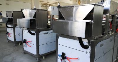 China linha de produção de aço inoxidável do pão da tortilha 600pcs/h à venda