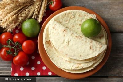 China Automatic Mexican 250kg/H Tortilla Production Line PLC Moto for sale