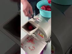 Máquina de processamento multifuncional das frutas e legumes automática