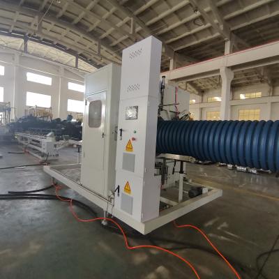 China Durable Construction Double Wall Corrugated Pipe Extrusion Line With Full Intermeshing Engagement System for sale