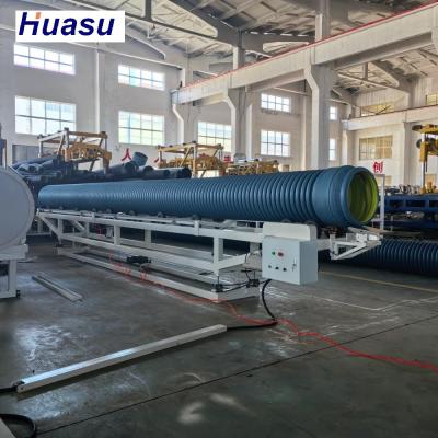 China Linha de extrusão de tubos corrugados de parede dupla de diâmetro 32-1600 mm com tomada online à venda