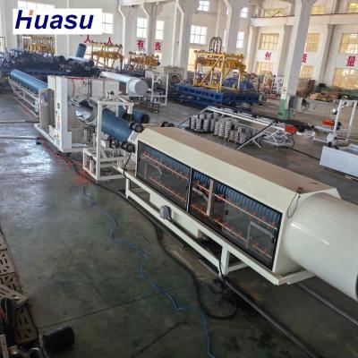 China 32-1600 mm Durchmesser HDPE-Wallrohr-Extrudermaschine mit Single-Screw-Technologie zu verkaufen