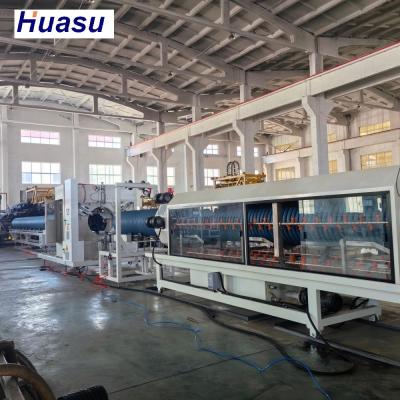 China 32-1600 mm Durchmesser HDPE-Wallrohr-Extrudermaschine mit Single-Screw-Technologie zu verkaufen