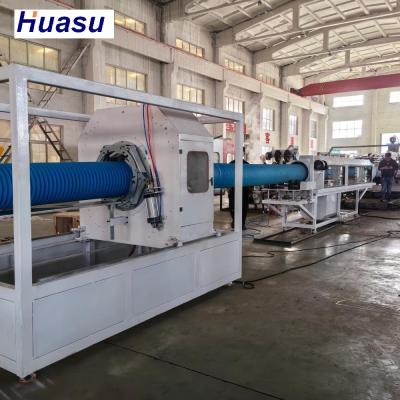 China Linha de extrusão de tubos corrugados de parede dupla de diâmetro 32-1600 mm com tomada online à venda