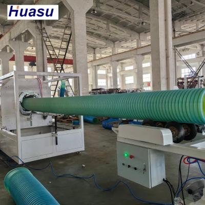 China 32-1600 mm Durchmesser HDPE-Wallrohr-Extrudermaschine mit Single-Screw-Technologie zu verkaufen