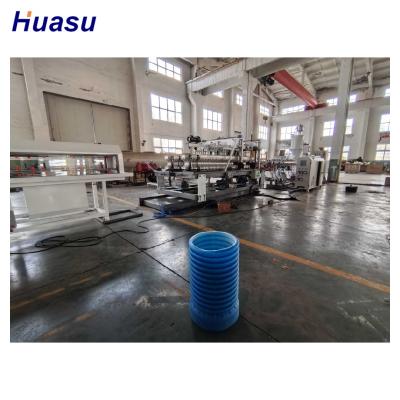 China Air Cooling Plastic Corrugated Tube Extrusion Line, 100–1000kg/h for Multiple Plastic Materials for sale