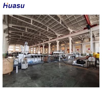 China Single Screw Extruder Corrugated Pipe Extrusion Line with 32mm-1600mm Pipe Diameter Range, PLC Control, and Single/Double/Three Layer Options for sale