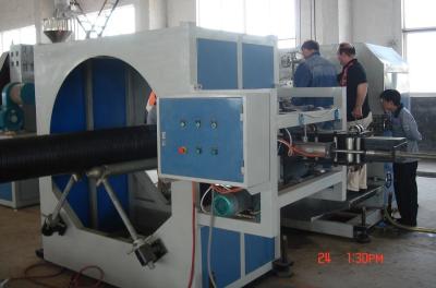China Holheids de Spiraalvormige HDPE Lijn van de Pijpuitdrijving, de Spiraalvormige HDPE Machine van de Pijpextruder Te koop