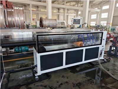 China Non dust Cutting Spiral Pipe Extrusion Line Featuring Semi automatic to Fully Automatic Options for Workflow Management for sale