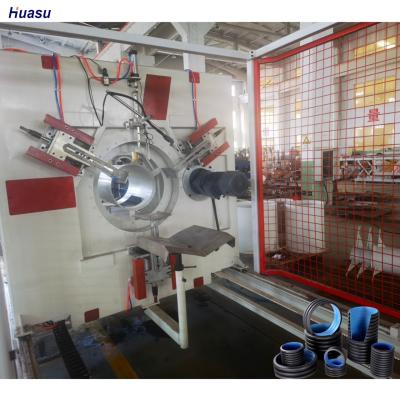 China Hot Sell Plast Corrugated Pipe Making Machine Extrusion Line with PLC Control System for sale
