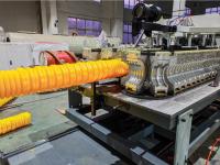 China PE PP PVC MPP Single Double Corrugated Pipe Extrusion Line With Differentiated Custmized Pipe for sale
