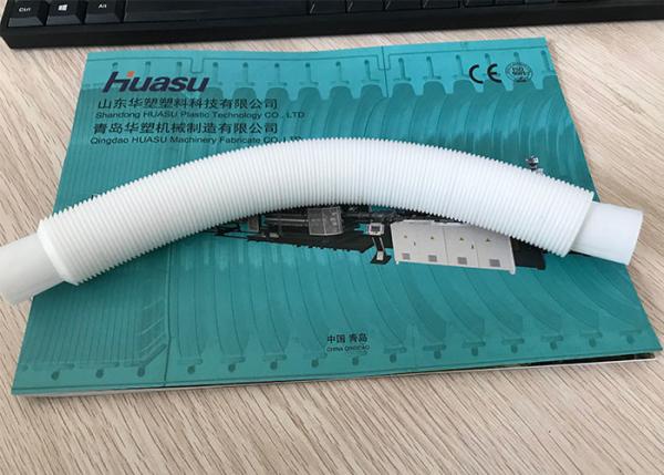 High Productivity PE Single Wall Corrugated Pipe Making Machine 8mm 32mm 50kg/h