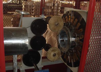 중국 PP PVC PE 물결 모양 실을 꿰는 관 생산 설비 300-400kg/h 판매용
