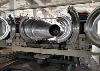 Cina Macchina ondulata dell'estrusione del tubo per la metropolitana di plastica doppia dell'HDPE in vendita
