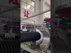 линия линия штранг-прессования трубы HDPE 500-1200mm штранг-прессования трубы из волнистого листового металла Dwc