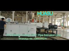 Ligne d‘extrusion en PVC ondulé