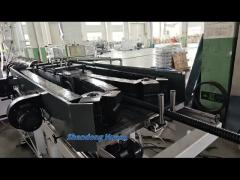 PE 110 Single Wall Corrugated Pipe Extrusion Line
