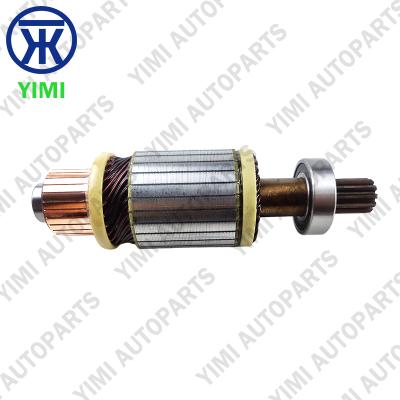 China OEM Standard Starter Armature with Copper Windings and Dynamic Balancing for ISUZU NPR 4HF1 Truck for sale