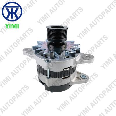 China 24V 50A Alternator Direct Replacement Corrosion-Resistant Charging System Component for Isuzu 6HK1 4HK1 for sale