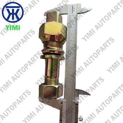 China High-Strength Forged Steel Rear Axle Wheel Pin with Precision Heat-Treated and Precision-Rolled Threads for ISUZU FVR34 FVR33 for sale