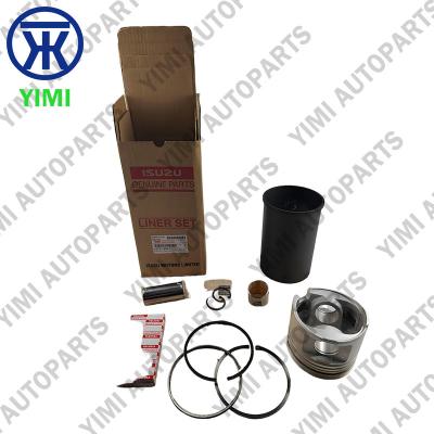 China ISUZU 4HF1 Engine Cylinder Liner Kit with Phosphatized Surface Treatment and OEM Standard Size Dry Liner Set for sale