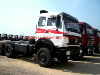 China Beiben 10 tire tractor truck 6x4 420hp truck head Beiben 2642 for Africa for sale