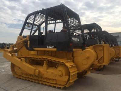 China Bulldozer for logging China Shantui SD22F 220hp bulldozer with winch for sale
