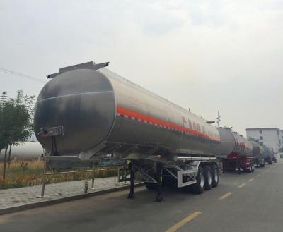 China 35cbm edible oil tank trailer 12 tyres stainless steel tank smei trailer for sale for sale