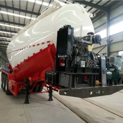 China 40m3 semi trailer cement tanker low price on sale for sale