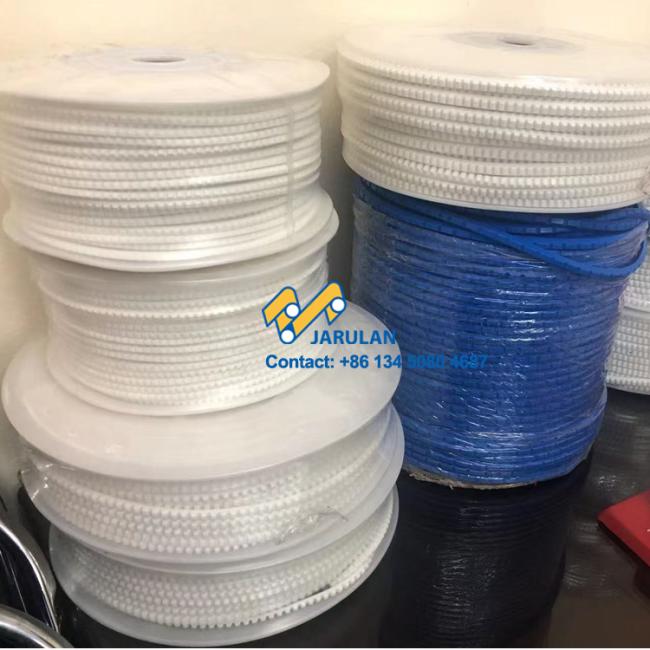 conveyor belt guides with PU and PVC material