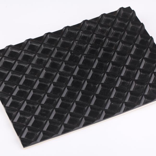 black big square belt for wood processing
