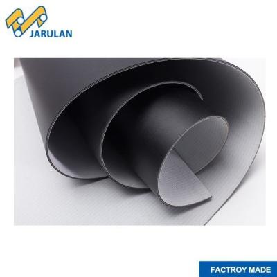China Black Matt Surface PVC Conveyor Belt 2000mm 3000mm Width For Checkout Counter for sale