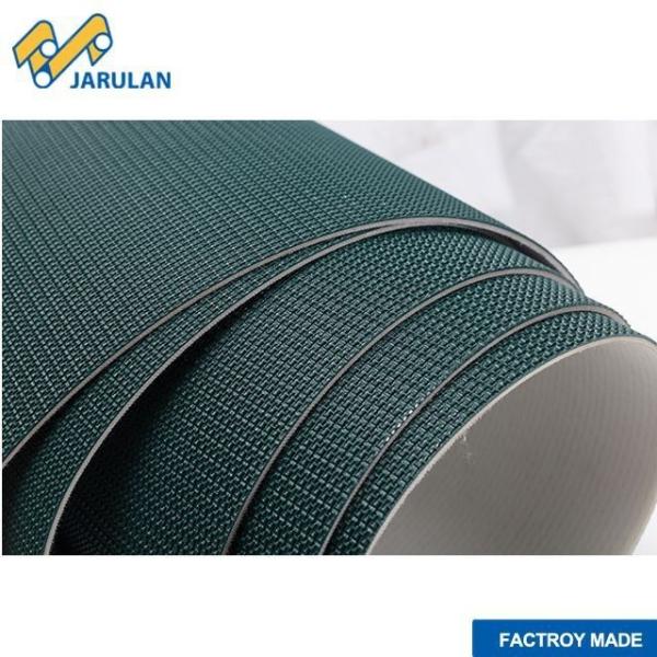 Quality 3.5mm Thickness Oil Resistant PU Conveyor Belt For Steel Plate Unwinding Lines for sale