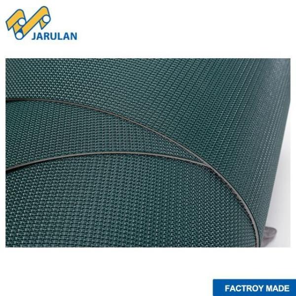 Quality 4.5mm Thickness Mini Grip PU Conveyor Belt For Steel Plate Industry Abrasion Resistance for sale