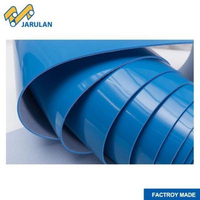 중국 부드러운 컨베이어 PVC 벨트 파란색 1.0mm 2.0mm 3.0mm 4.0mm 두께 판매용