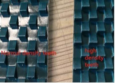 Cina Cintura trasportatrice flessibile non scivolosa a bassa durezza con profilo dentato H in vendita