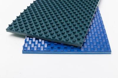 Cina Seghetto Modello Pvc nastro trasportatore non scivoloso 11 mm 13 mm spessore in vendita